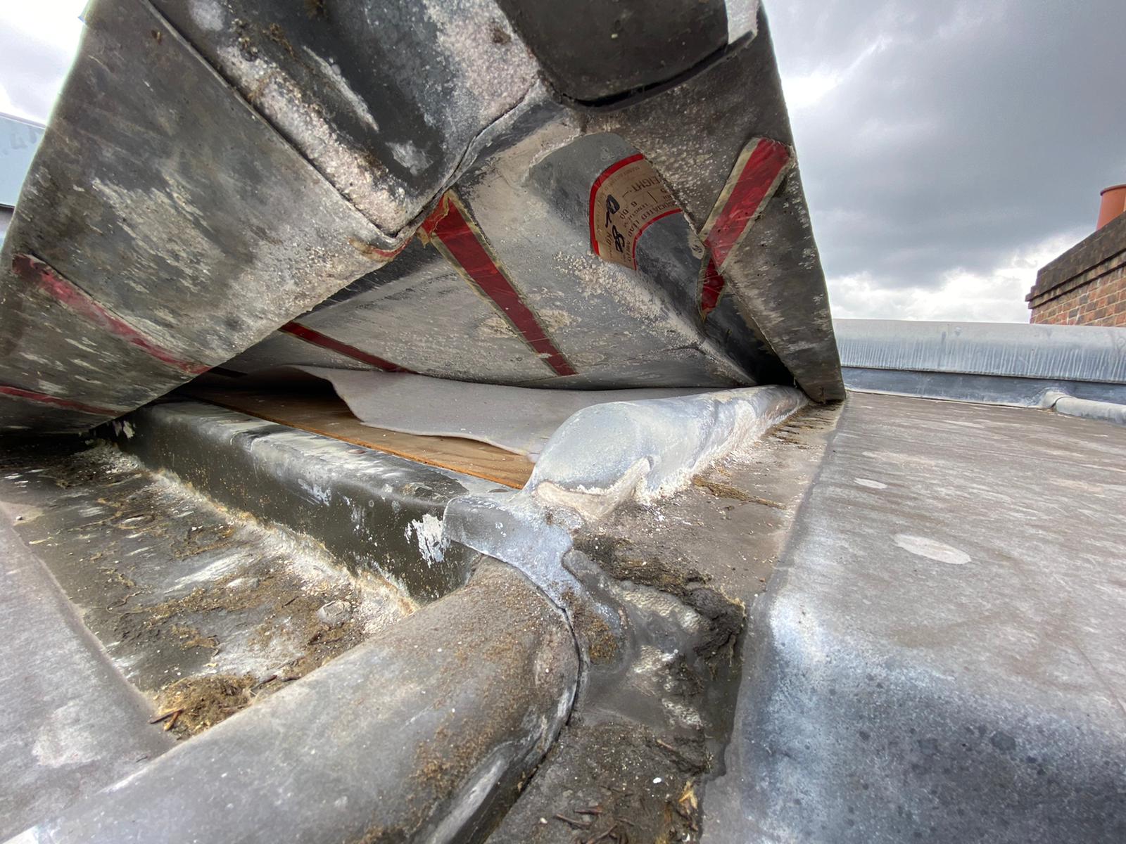Lead Roof Corrosion - LDN Leadwork